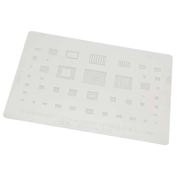 Phone Tin Reballing Stencil, Compact Multiple IC Recesses Tin Planting ...