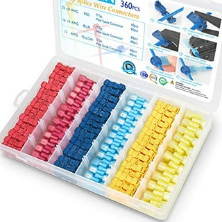 280PCS Assorted Crimp Spade Terminal Insulated Electrical Wire ...