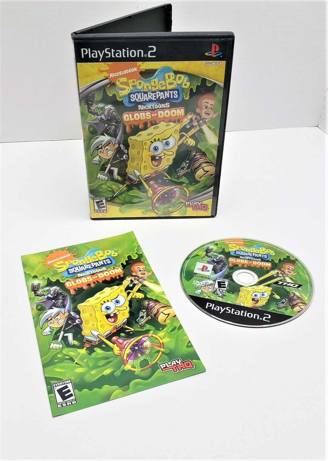 Pre-Owned THQ SpongeBob SquarePants featuring NickToons: Globs of Doom ...