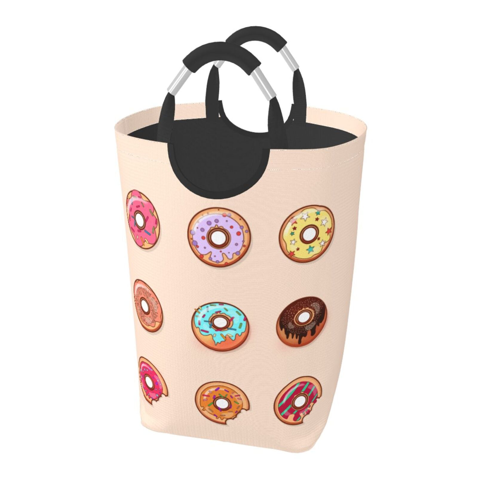 Donut Texture Design Laundry Basket, Bathroom Dirty Clothes Organizer ...