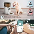 ZD Dog Cat Smart Pet Feeder Wifi Mobile Phone App Remote Control Microchip Automatic Pet Feeder ...