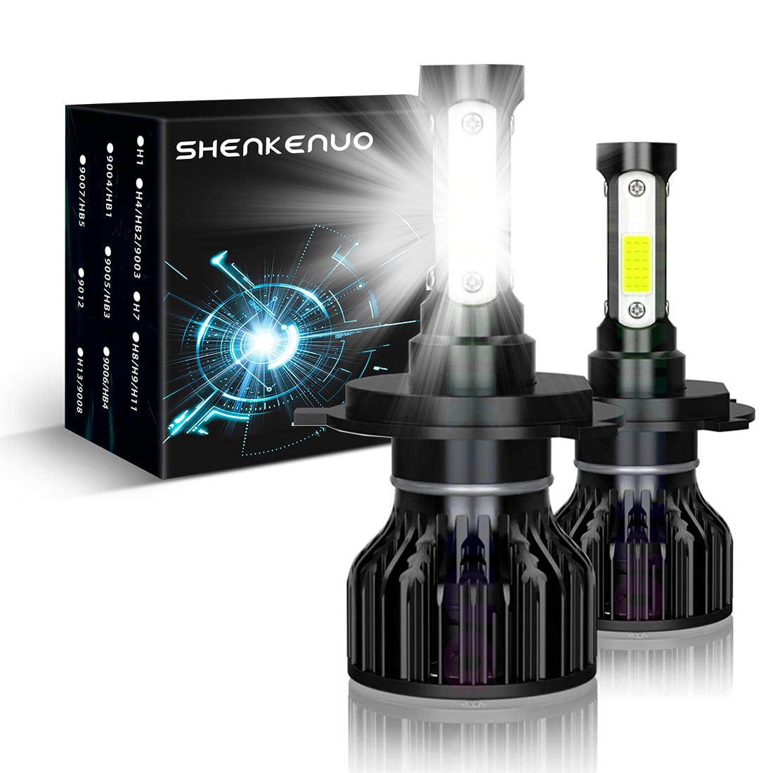 For Toyota 4Runner 1997 1998 1999 2000 2001 2002 LED Headlight Bulbs 4 ...