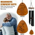 1pc Memorial Grandma Wind Chimes Lily Hummingbird Wind Chimes Sympathy ...