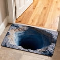 A Three Dimensional Entrance Door Floor Mat Foyer Shoe Changing Area ...