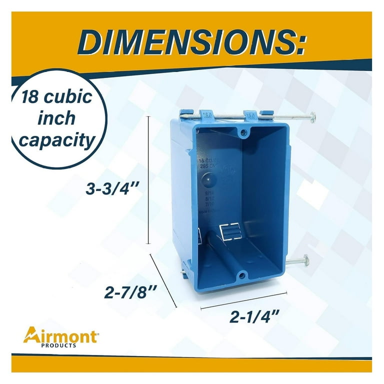 Junction Box Dimensions Inches
