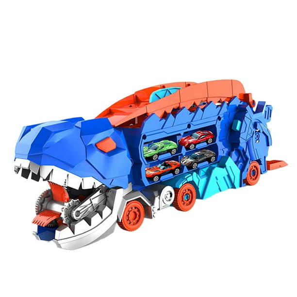 BELOVING Dinosaur Eating Cars Funny Dinosaur Car Vehicles Playset for ...