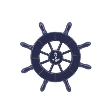 Handcrafted Model Ships SW-6-107-anchor-NH 6 in. Rustic Wood Finish ...