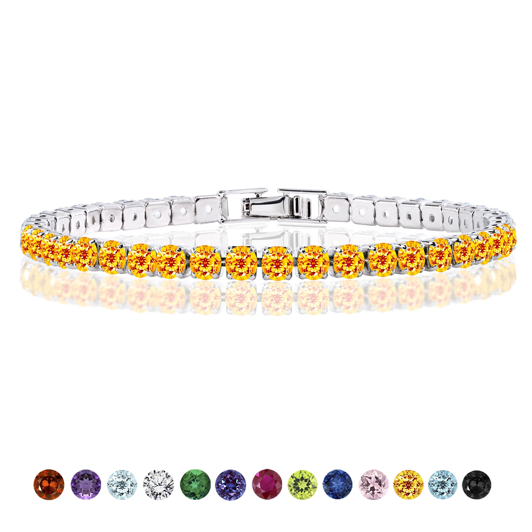 Click here for Jeenmata 11 Tcw Round Cut November - Citrine - Bir... prices