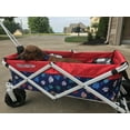 Wagonsrus Folding Utility Wagon Navy Polka Dot - Walmart Business Supplies