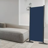 JVVMNJLK 3-Panel Room Divider, Portable Office Partition, 102" W x 19.7 ...