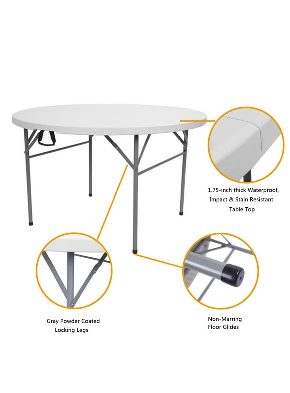 4 Foot Folding Tables in Shop Folding Tables by Size - Walmart.com