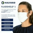 HALYARD FLUIDSHIELD 1 Fog-Free Disposable Procedure Mask, with SO SOFT ...