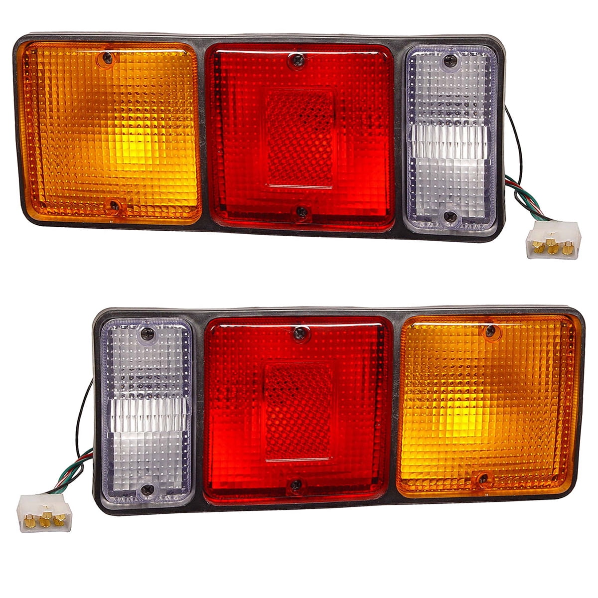 APSMOTIV Rear Combination Lamp Tail Lights Assembly With 12v Bulbs ...