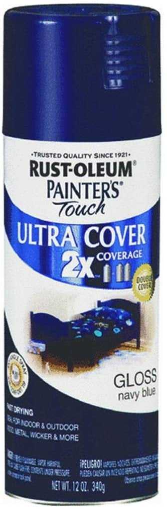 12 oz. Gloss Deep Blue General Purpose Spray 6-Pack - Walmart.com