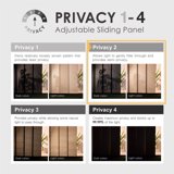 GoDear Design Window Sliders, Adjustable Sliding Panel, 45.8"-86" W x ...