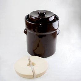 Sauerkraut Jar K&K Keramik German Gartopf Fermenting Crock Pot Kerazo ...
