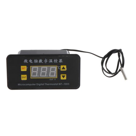 110- Dual Display Digital Temperature Controller with NTC for Freezer ...