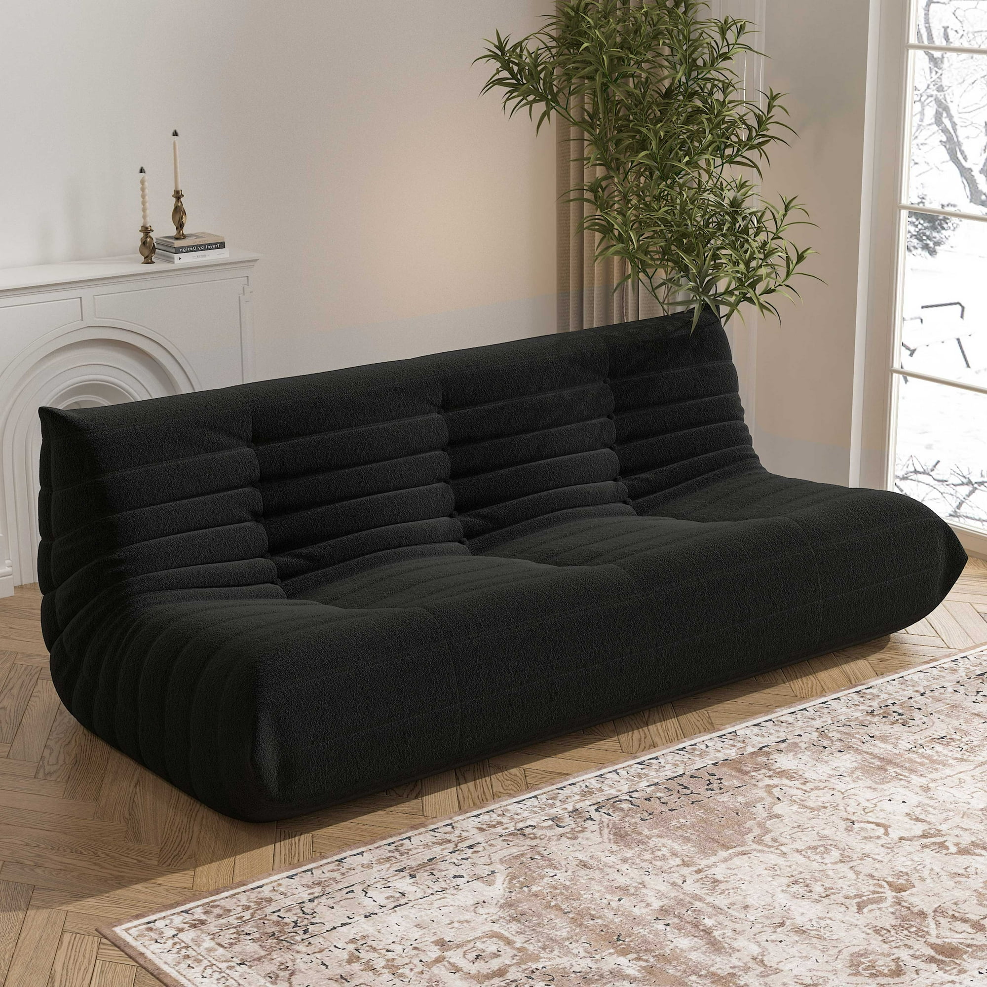 Click here for Whgbja 3 Seaters Oversize Bean Bag Chair lazy Floo... prices