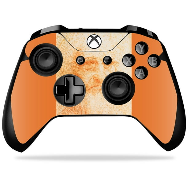 Skin Decal Wrap for Microsoft Xbox One X Controller Red Chalk Man ...