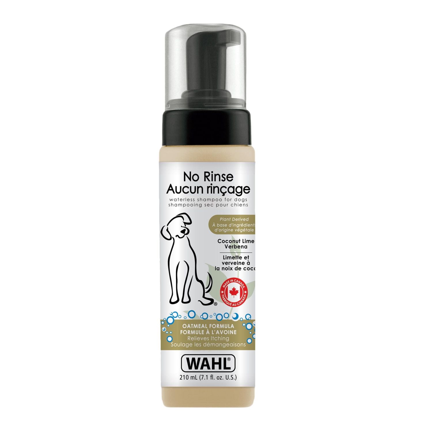 Wahl No Rinse Dog Shampoo - 210ml, Quick refresh between baths - Walmart.ca