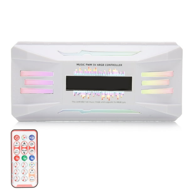 Computer RGB Light Adapter,PWM Fan Temperature Controller PWM Fan ...