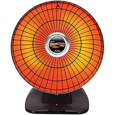 Presto Heat Dish Plus Parabolic Electric Heater with Space Tip ...