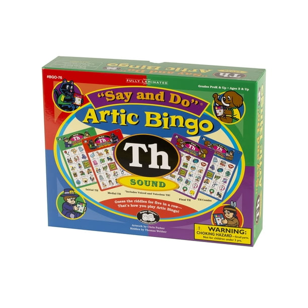 Super Duper Publications | Say and Do Artic Bingo Sound Game Letter “Th ...