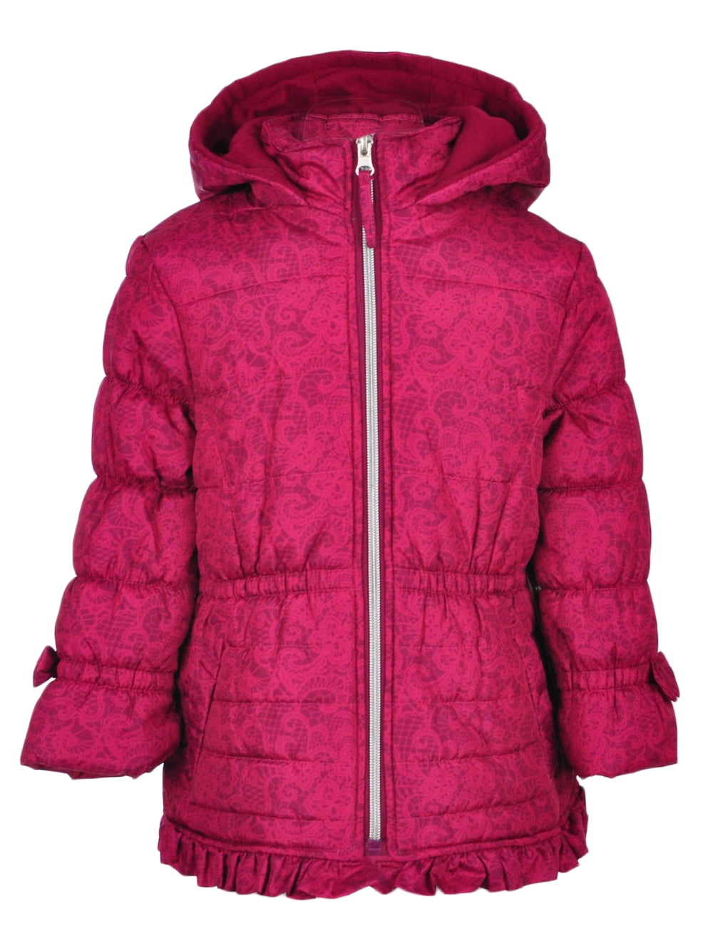 Pink Platinum Girls' Insulated Jacket - berry, 2t - Walmart.com