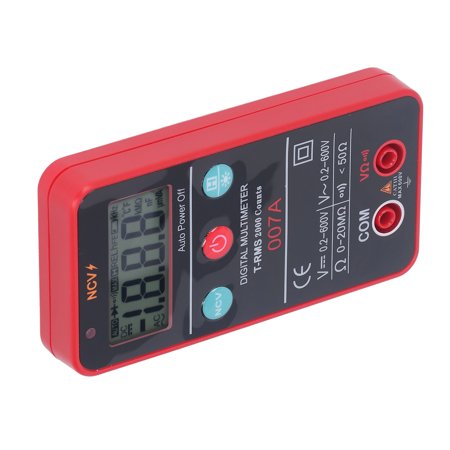Voltage Tester, Wide Test Range Multimeter ABS Auto Ranging For Live ...