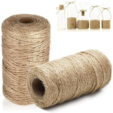 LuoHeng Jute Twine Rope, Gift Rope, Gardening Rope, Jute, Craft Rope ...