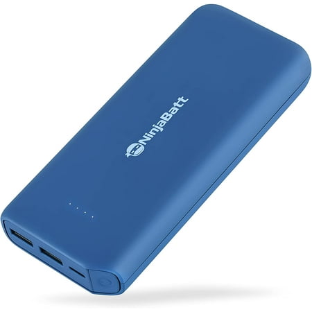 NinjaBatt Power Bank – 20000mAh Portable Charger with 2 X USB and USB-C ...