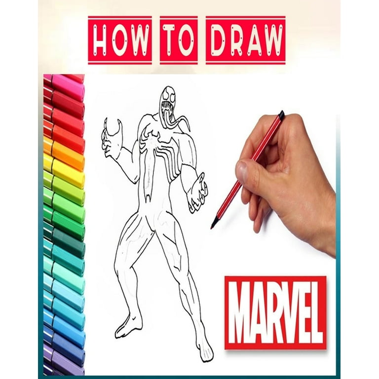 Super Heroes Drawing Easy