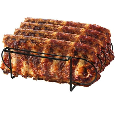 Weber 7648 Stainless Steel Rib Rack - Walmart.com