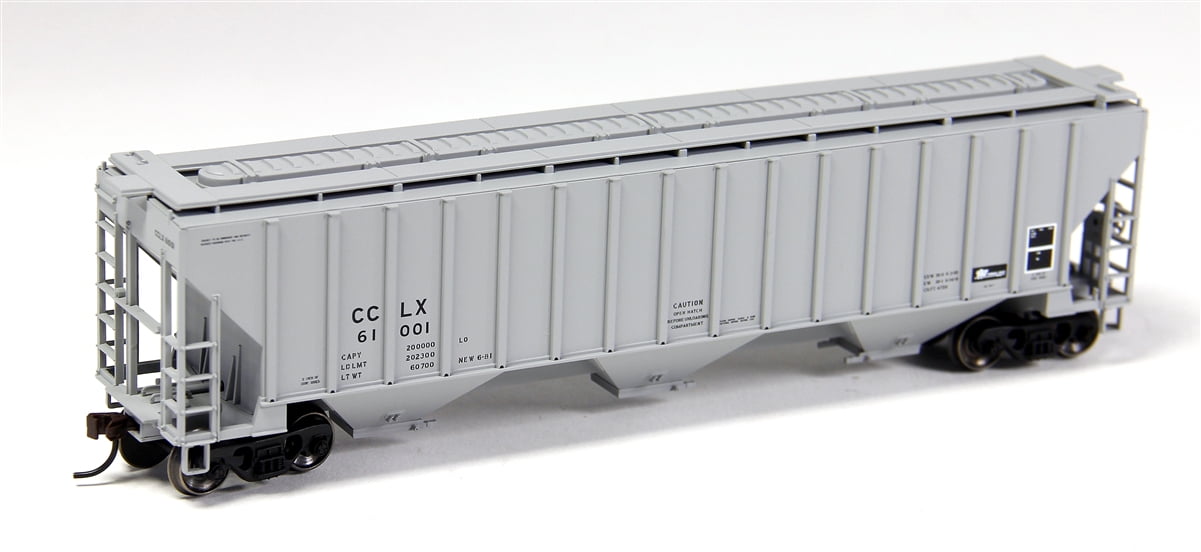 Atlas 20002884 HO Crystal Car Line Thrall 4750 Covered Hopper #61010 ...