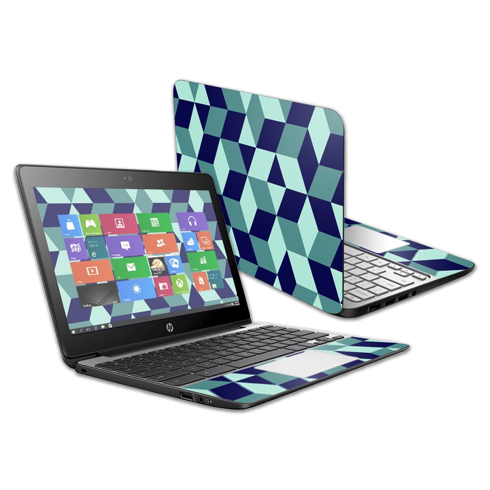Skin Decal Wrap Compatible With HP Chromebook 11 G5 11.6" Geo Tile ...