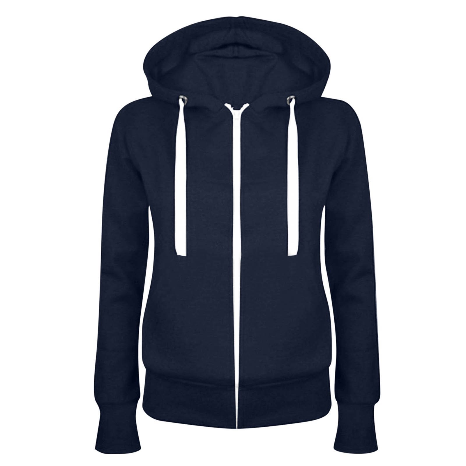 Click here for Timegard Womens Zip Up Hoodies Long Sleeve Sweatsh... prices