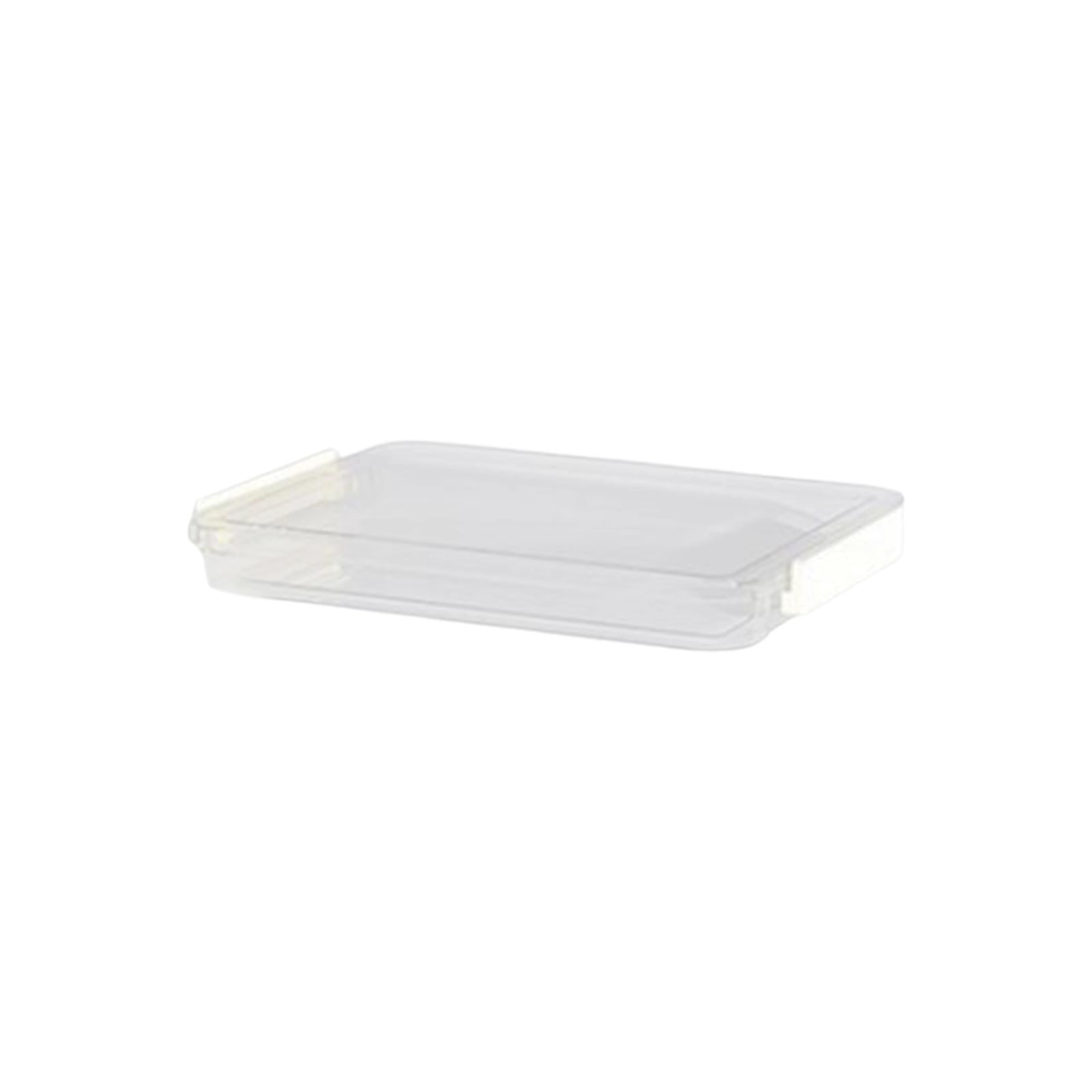 Caja contenedora de archivos Sunnimix transparente con tapa PEQUEÑA ...
