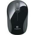 Logitech M187 Wireless Mini Mouse, Black, 1000 dpi, USB, 3 Buttons ...