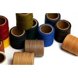 Maine Thread, Braided Waxed Cord, 70 yard spool, Black - Walmart.com