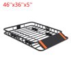Apex No-Drill Steel Ladder Rack with Adjustable Clamps for Truck ...