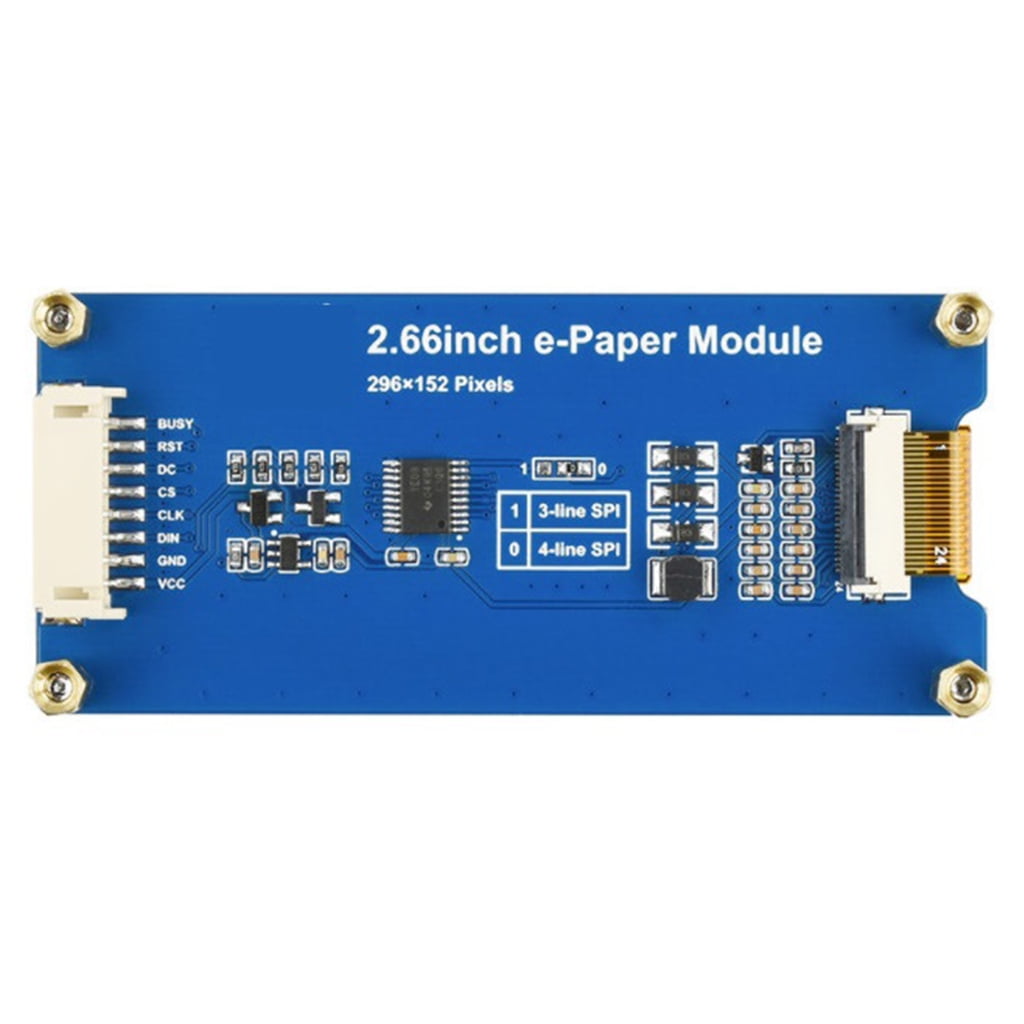 2 66 E Ink Display Module E paper Sreen With Embedded Controller SPI 2-66-e-ink-display-module-e-paper-sreen-with-embedded-controller-spi