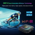HK1 RBOX 4GB+128GB Quad-Core WiFi6 2.4Ghz/5.8Ghz 1000M BT5.0 8K HDR10 ...