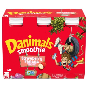 Dannon Danonino Strawberry Dairy Snack, 1.76oz, 12 Count - Walmart.com