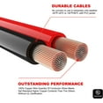 AWELTEC 8 Gauge 12 Feet Jumper Cables, Heavy Duty, UL-Listed, 165 Amps ...