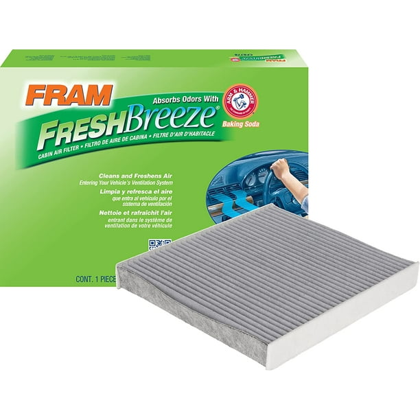 FRAM Fresh Breeze Cabin Air Filter with Arm & Hammer Baking Soda ...