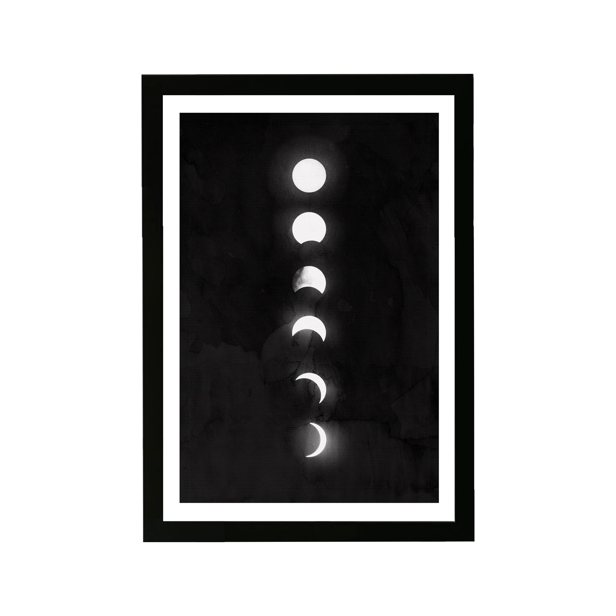 Hand Painted Moons Retro Moon Phases Retro Wall Decor Acrylic Moon ...