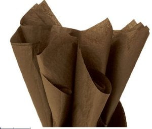 100 Sheets CHOCOLATE Gift Wrap Pom Pom Tissue Paper 15x20 - Walmart.com