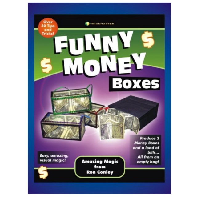 Magic Trick Funny Money Boxes - Easy, Amazing, Visual Magic - Walmart.com