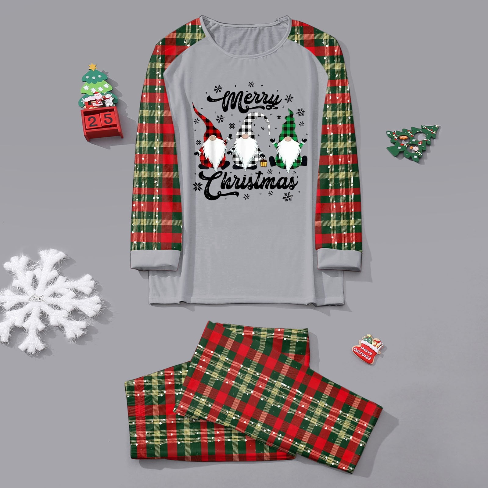 Click here for Wanpidan Matching Family Christmas Pajamas Long Sl... prices