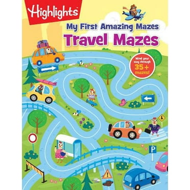 MAZES For Kids Aged 4-12: An Amazing Maze Activity Book For Kids 4-12 ...